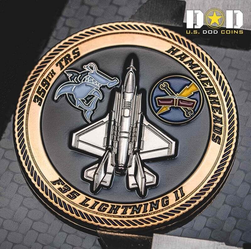 Custom US Air Force Challenge Coins (USAF) - U.S. DOD Coins – U.S. DOD ...