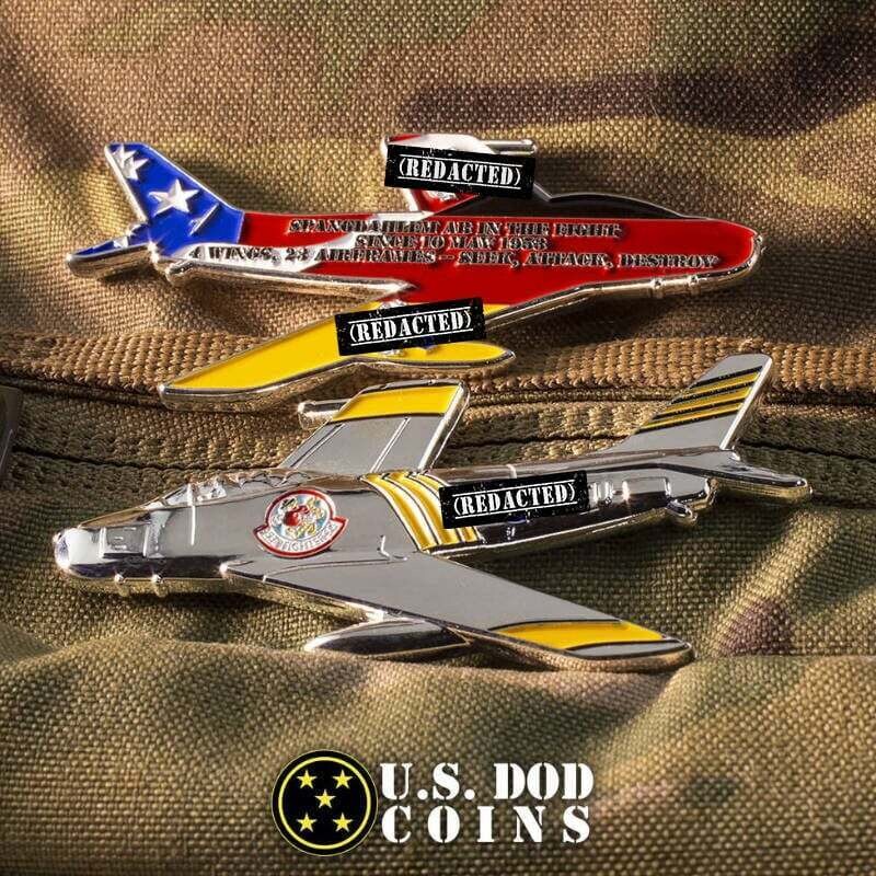 Custom US Air Force Challenge Coins (USAF) - U.S. DOD Coins – U.S. DOD ...