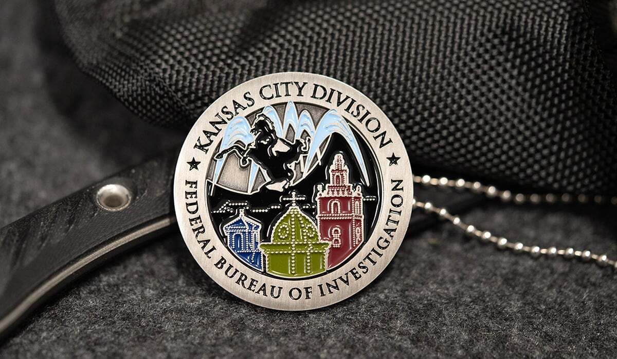 Custom FBI Challenge Coins - U.S. DOD Coins – U.S. DOD Coins