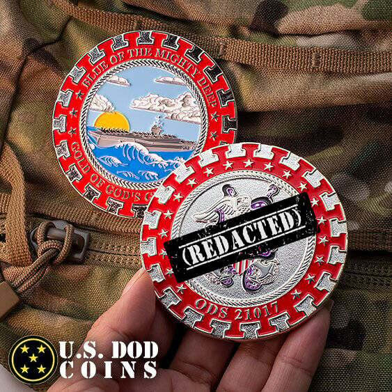 Custom Navy Challenge Coins | U.S. DOD Coins – U.S. DOD Coins