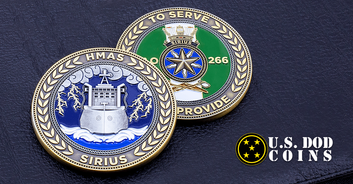 Custom Navy Challenge Coins | U.S. DOD Coins – U.S. DOD Coins