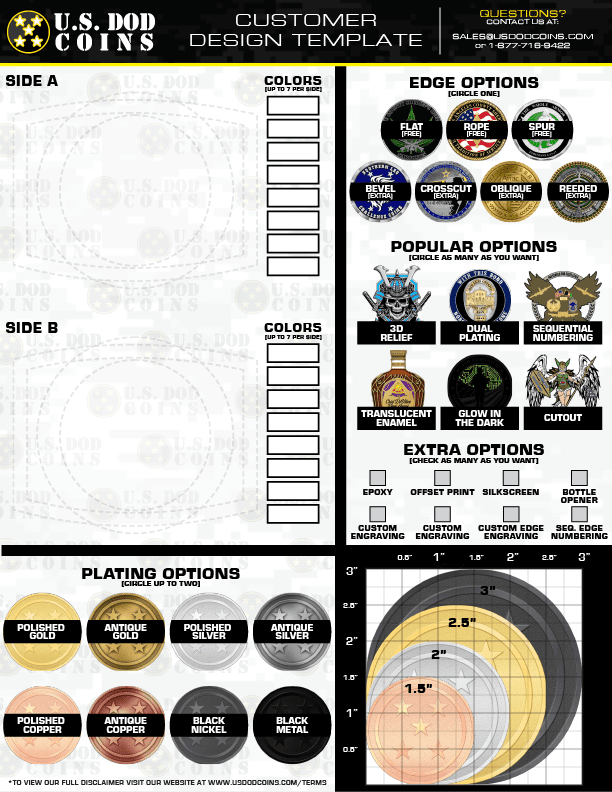 Veteran Challenge Coins - U.S. DOD Coins – U.S. DOD Coins